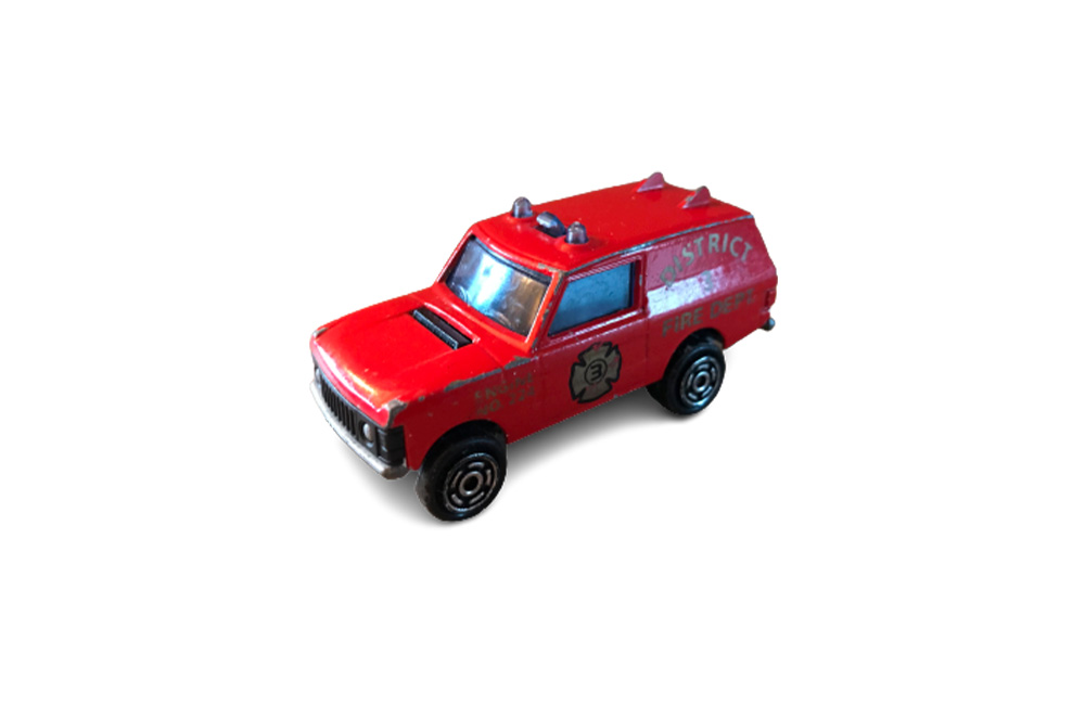Majorette Range Rover Fire Department - GSB Toy Cars