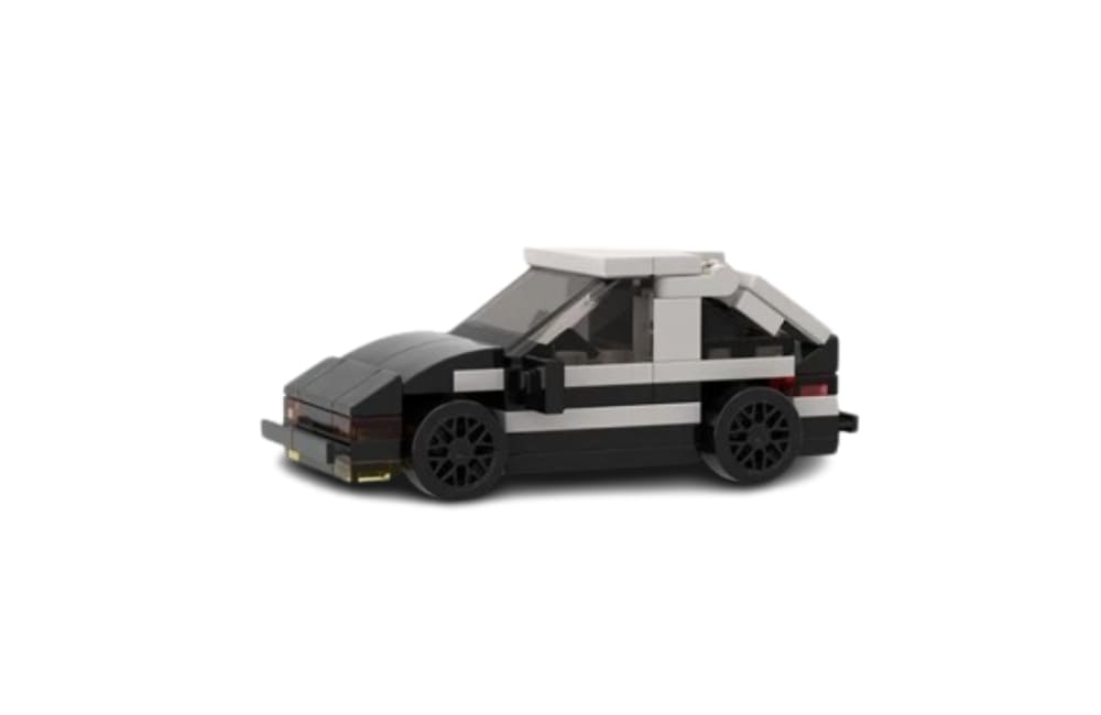 Toyota Corolla AE86 Building Blocks - GSB Toy Cars