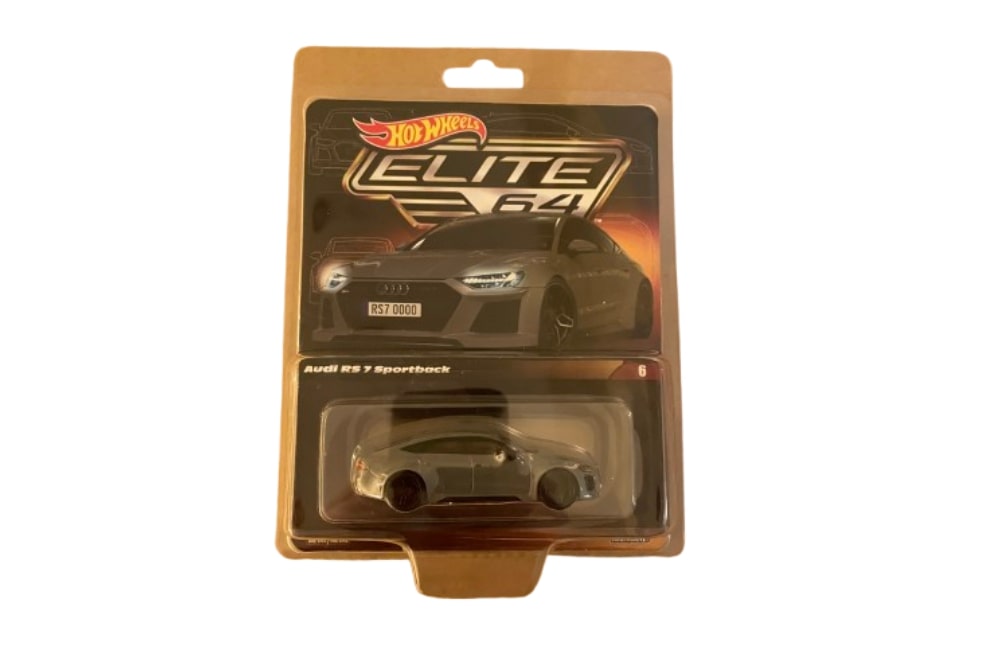 Hot Wheels Premium Car Elite 64 Audi RS7 Sportback - GSB Toy Cars