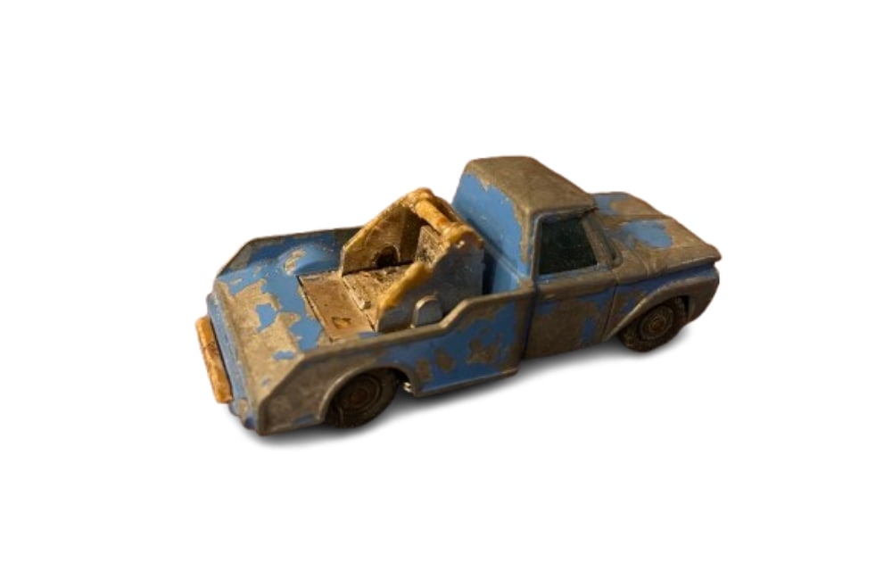 Husky Ford F350 Crane Truck - GSB Toy Cars