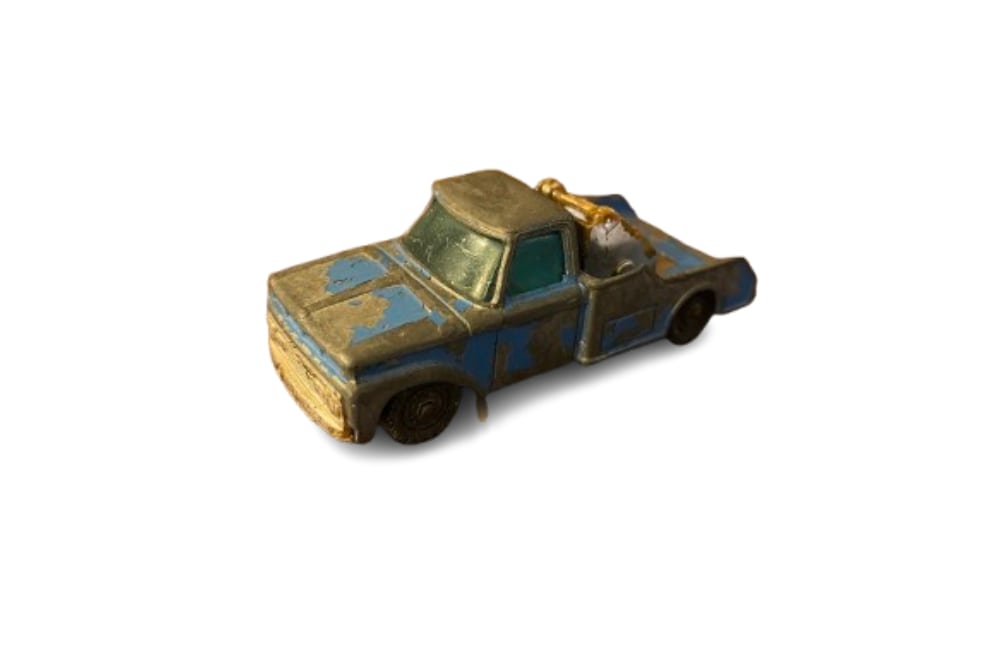 Husky Ford F350 Crane Truck - GSB Toy Cars